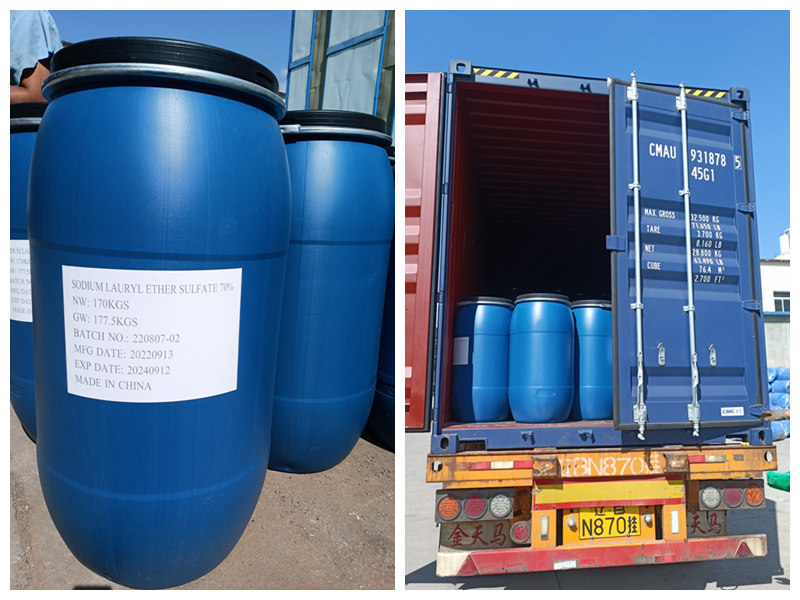 Lauril éter sulfato de sodio de buena calidad 70 a la venta